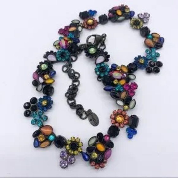 Sorrelli | Jewelry | Sorrelli Crystal Brilliant Floral Collar Necklace ...